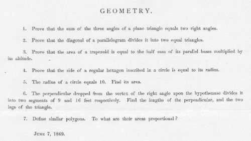 1869 MIT entrance exam - Boing Boing