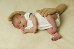 Disembodied hands to keep infant feeling secure - Boing Boing
