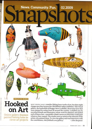 Crankbait fishing lures in Outdoor Life - Boing Boing