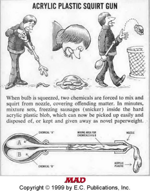 Al Jaffee's dog crap epoxy invention - Boing Boing