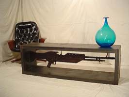 Machine gun table - Boing Boing