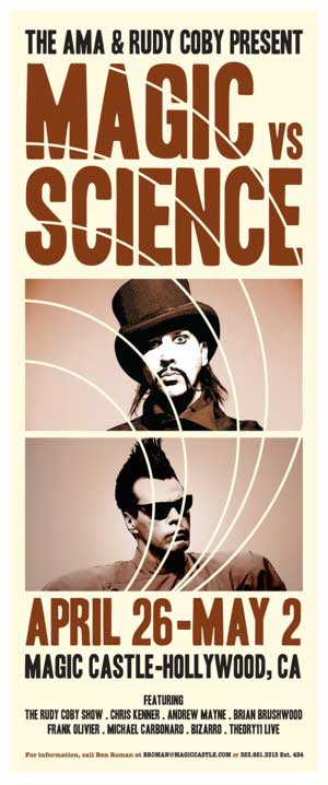 Rudy Coby at the Magic Castle in Los Angeles, April 26 - May 2 - Boing ...